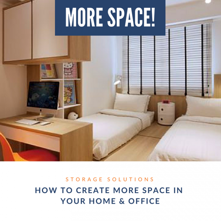 Storage Solutions: How To Create More Space In Your Home & Office | StorHub