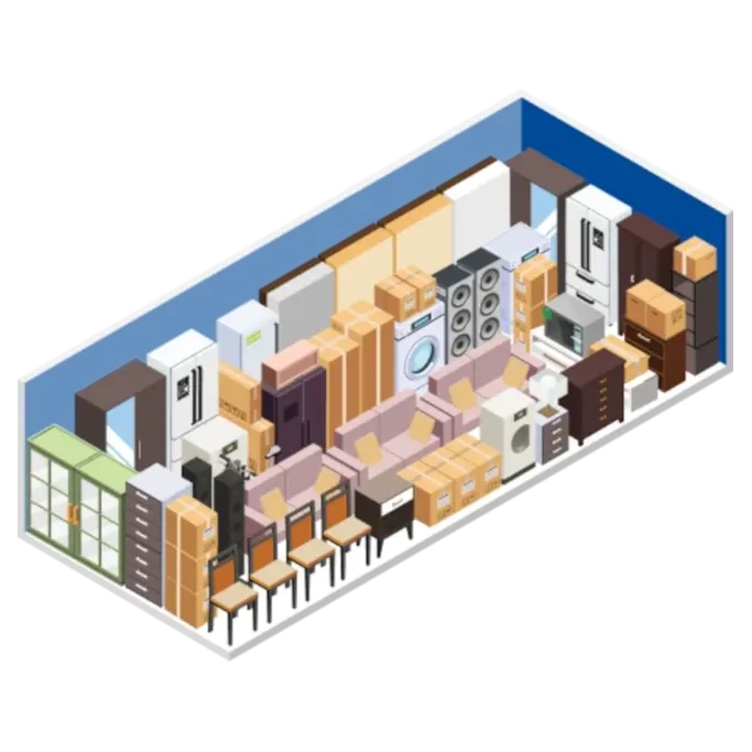 36 sq.m Micro Warehouse Storage - Size Guide | StorHub AU