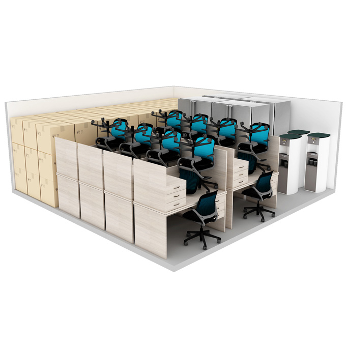 XL Storage Room (> 106 sq ft) | Visual Size Estimator | StorHub